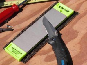 Eze-Lap 3" x 8" Double-sided Diamond Stone Super Fine Grit (1200 ...